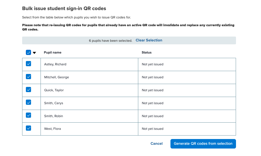 Issuing QR codes for easier student logins – Discovery Education UK